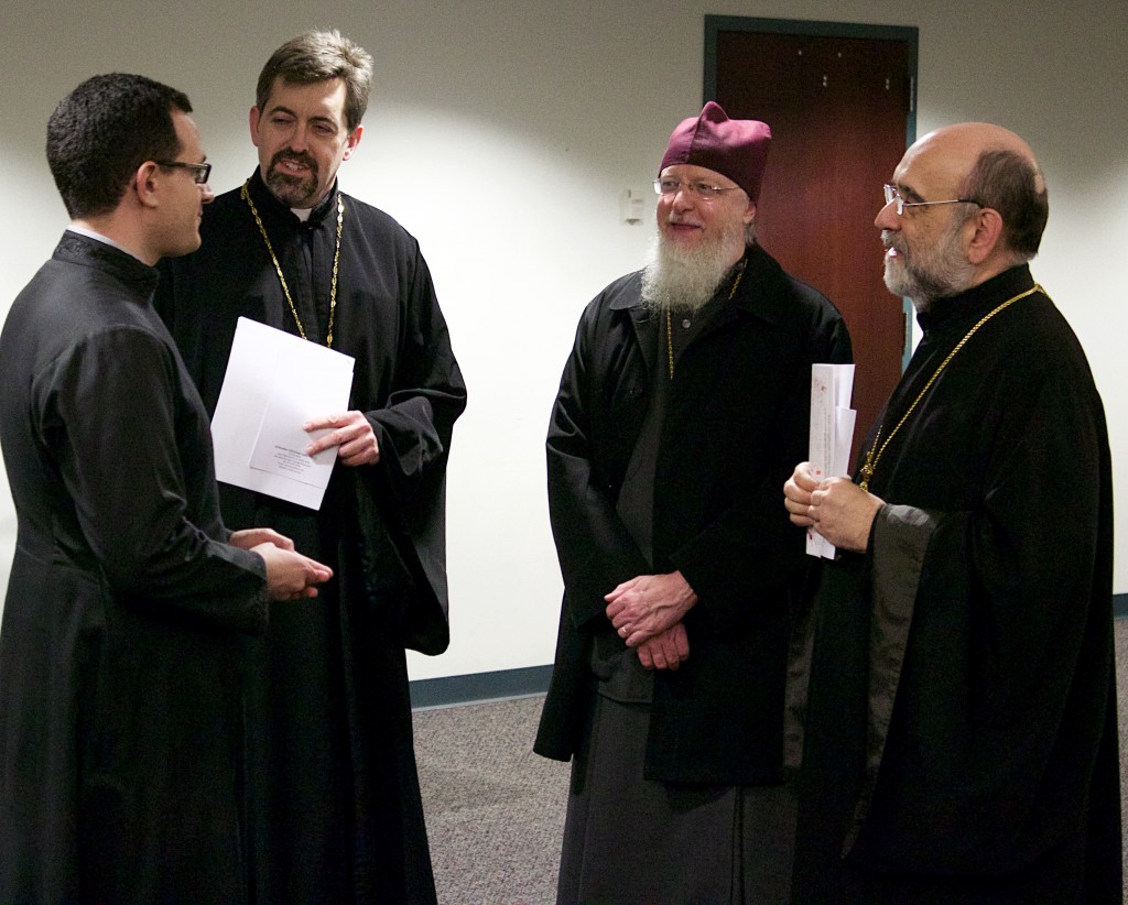 Clergy with Seminarian – Orthodox Christian Laity